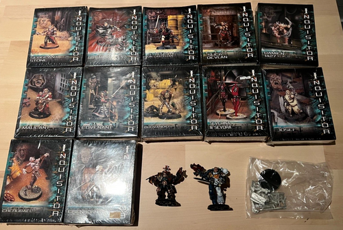 Warhammer 40k Inquisitor 54mm Sammlung Lot Artemis Eisenhorn Delphan ...