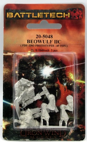 Battletech 20-5048 Beowulf IIC (TRO Prototypes) Medium Mech Prototype ...