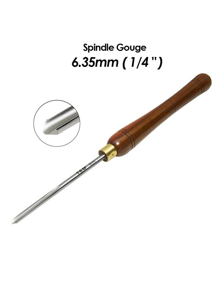 HSS Woodturning Gouge Wood Lathe Turning Tools Spindle Bowl Carpentry ...