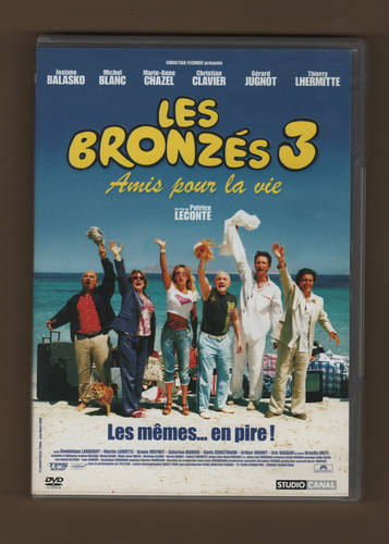 dvd 'LES BRONZES 3' Josiane BALASKO Michel BLANC Christian CLAVIER P ...