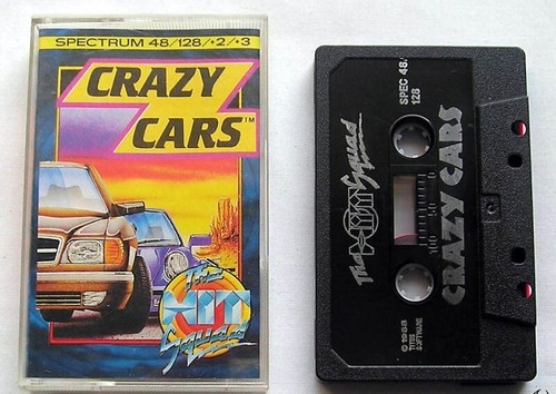 Sinclair ZX Spectrum 48K Game - CRAZY CARS - Hit Squad - Tested ...