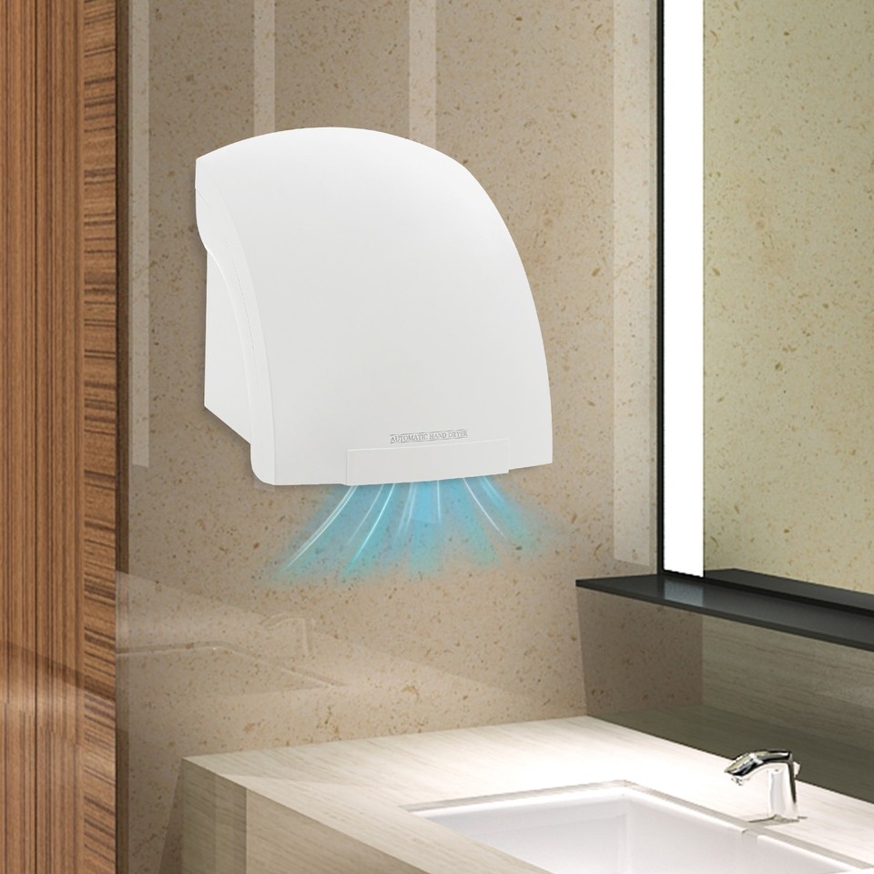 Electric Hand Dryer, Commercial Compact Air Hand Dryer, Automatic Hand ...