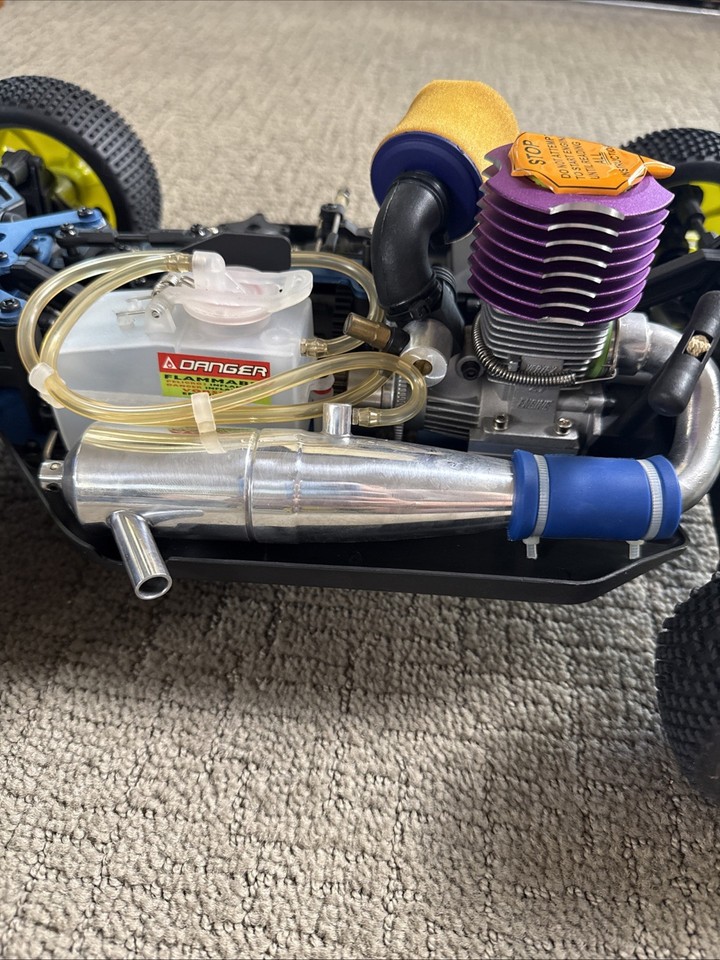 Vintage FS Racing 1/8 Nitro Powered 4WD Buggy # FS-31201 GH-4 Hiroda ...