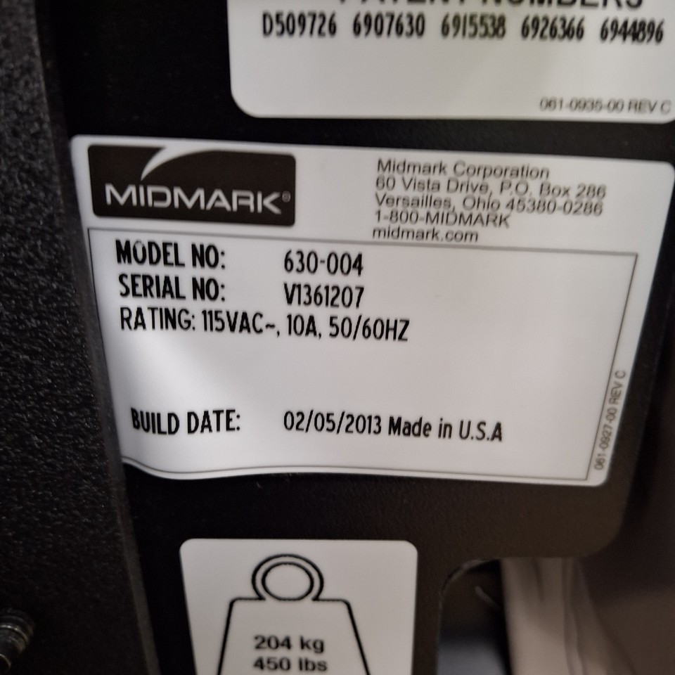 Midmark 630 Procedure Chair | eBay