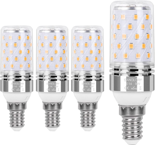 Lampadine Led E14 Bianca Calda Lampadina E14 9W 2700K E14 Luce Calda ...