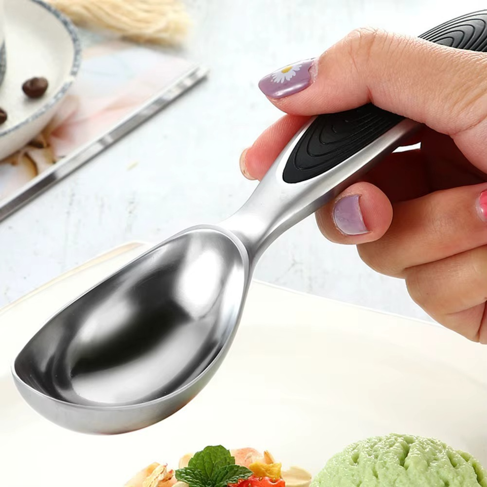Zinc Alloy Ice Cream Scoop Watermelon Ball Spoon for Kitchen ...