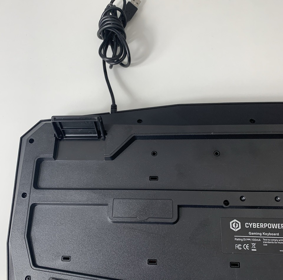 CYBERPOWER PC Multimedia Professional Wired Gaming Keyboard | eBay