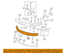 Chevrolet GM OEM Silverado 1500 Front Bumper-spoiler Lip Chin Splitter ...