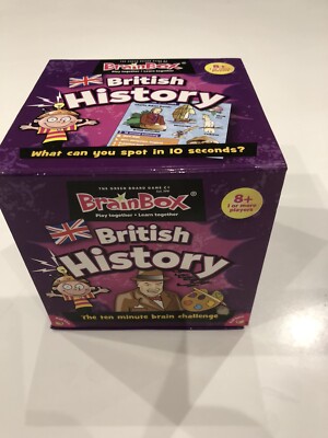 British History BrainBox Memory Game 10 minute brain challenge. In VGC ...
