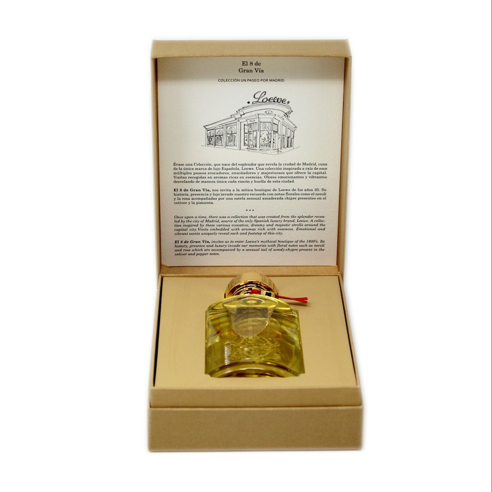 LOEWE MADRID 1846 EL 8 DE GRAN VIA EAU DE PARFUM NATURAL SPRAY 100ML ...