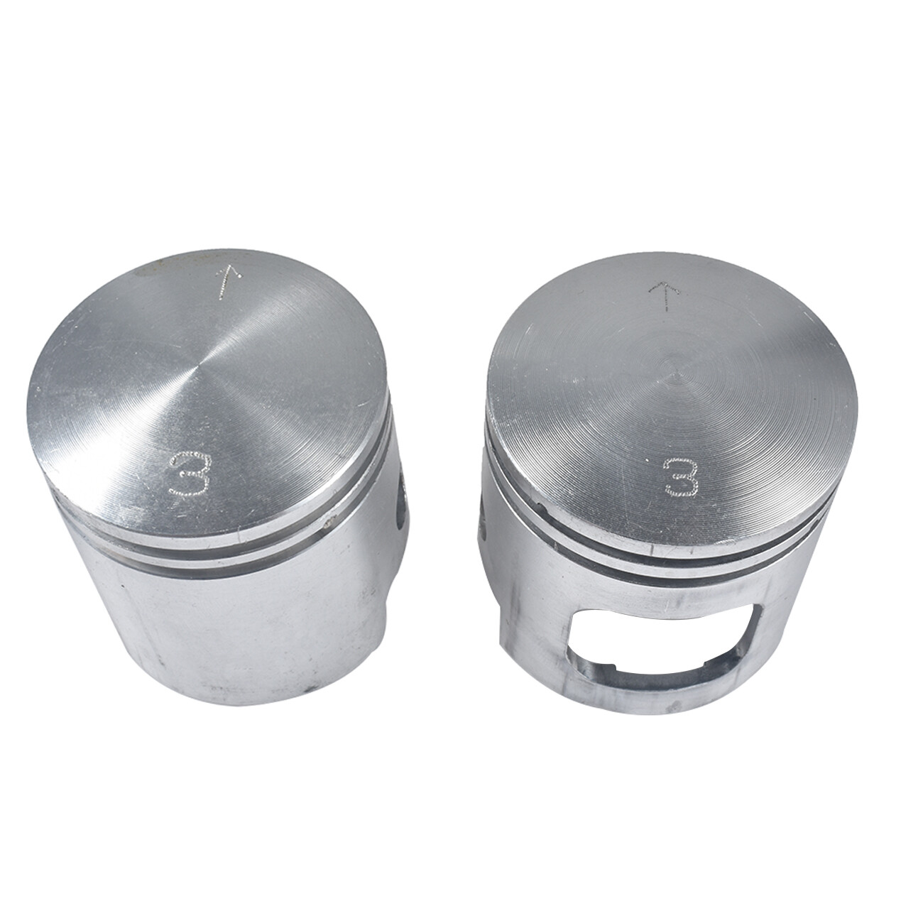 Window Piston 47mm For 2 stroke 49cc 66cc 80cc Motorized Bicycle Bike ...