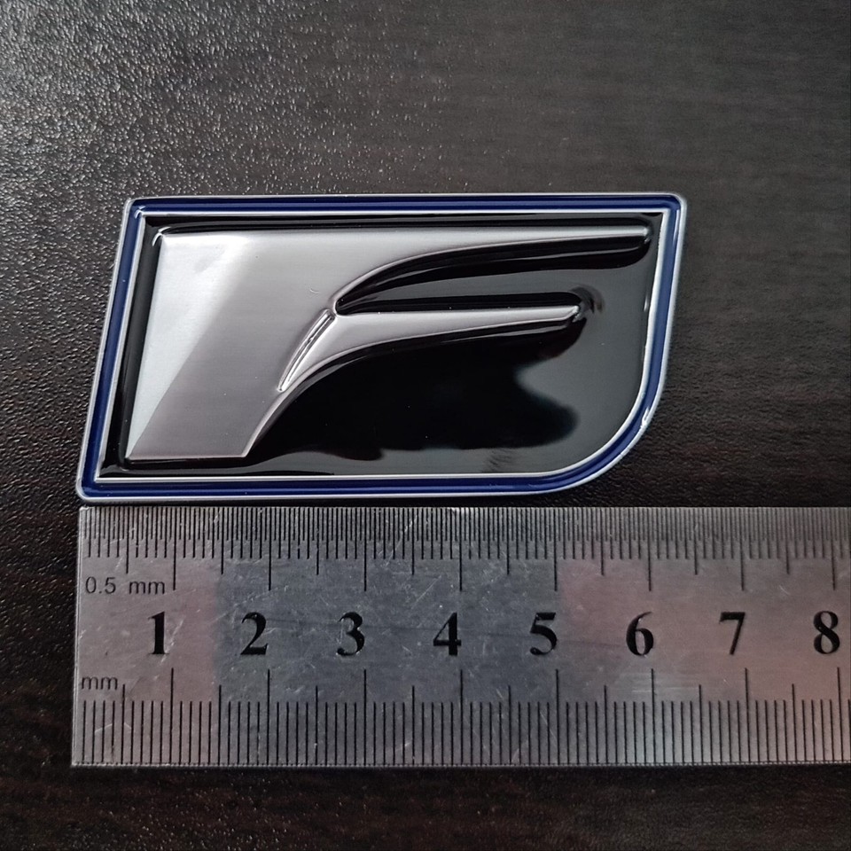 LEXUS F SPORT BADGE METAL EMBLEM IS250 IS350 IS RCF ISF RX CH CT NX LX ...
