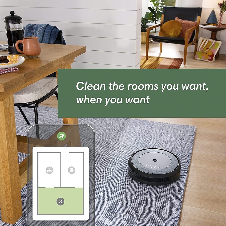 iRobot Roomba i4+ EVO (4550) Self-Emptying Robot Vacuum - Certified ...