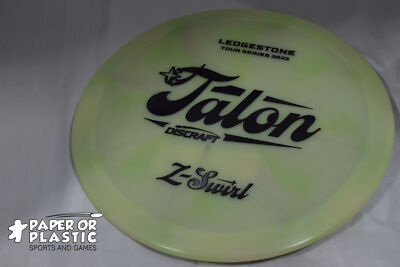 Discraft Ledgestone 2022 Z SWIRL TALON Disc Golf 172 Driver Pale Gray ...