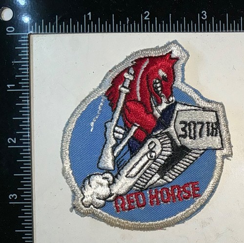 Cold War USAF US Air Force 307th Red Horse Civil Engineer Squadron Patch | eBay