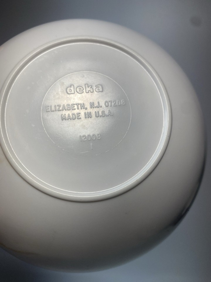 VINTAGE PETER PAN PEANUT BUTTER DEKA MELAMINE PLASTIC BOWL SW11 | eBay