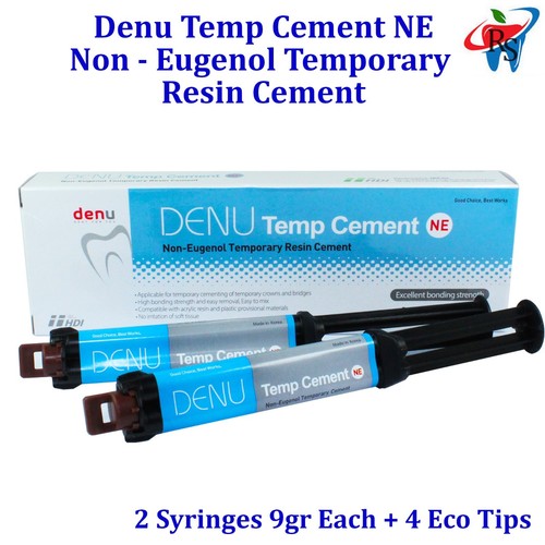 Dental Denu Temporary Cement For Crown Bridge Restoration Non Eugenol ...