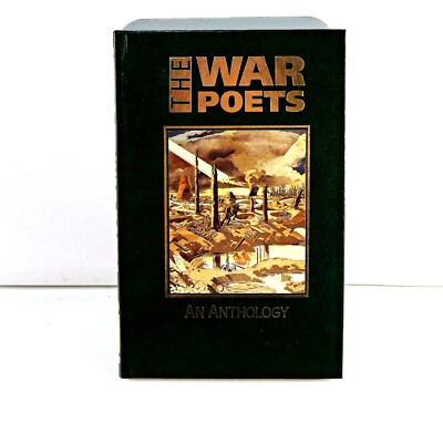 The War Poets 1914-1918 - An Anthology Hardcover Book Military War ...