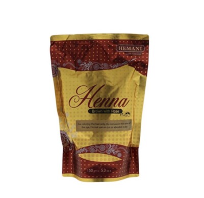 Hemani henna brown with rose 150 grams حنة هيماني بني for hair | eBay ...