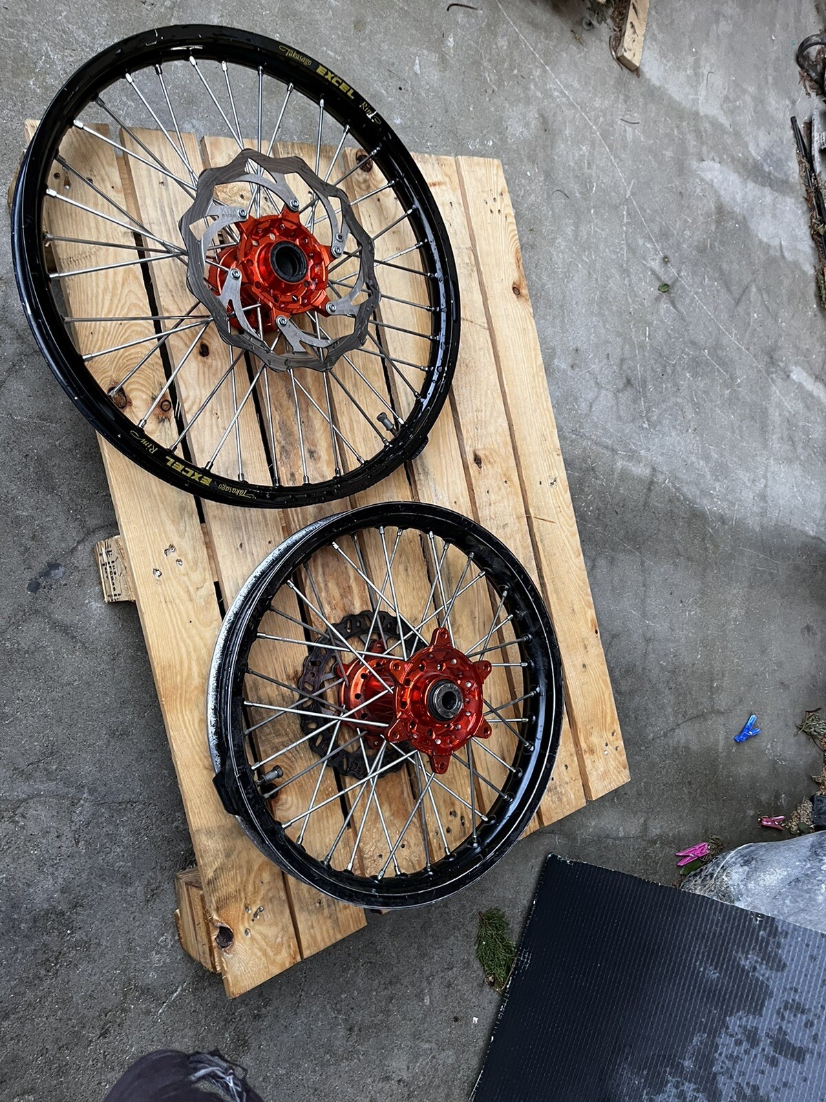 KTM Exc Anodized Hub Excel Rims | E06CA0101 | Black | Aluminum ...