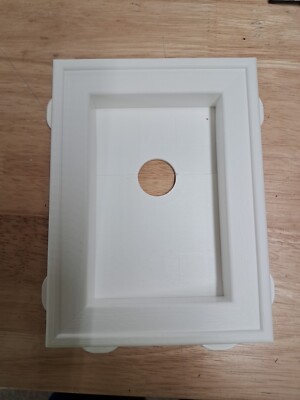 Builders Edge 130130003123 Wrap Around Utility Block 123, White | eBay