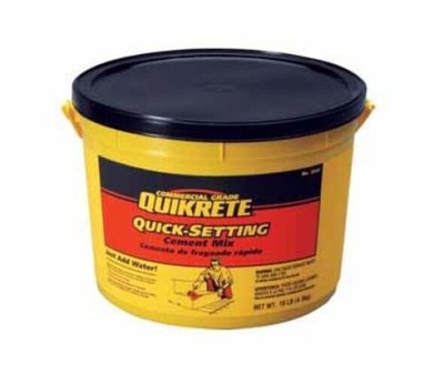 Quikrete Quick Setting Cement 10-15 Min 10 Lb | eBay