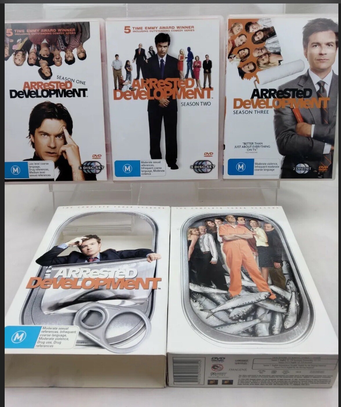 Arrested Development - Complete Season Boxset 1, 2 , 3 - Very Good ...