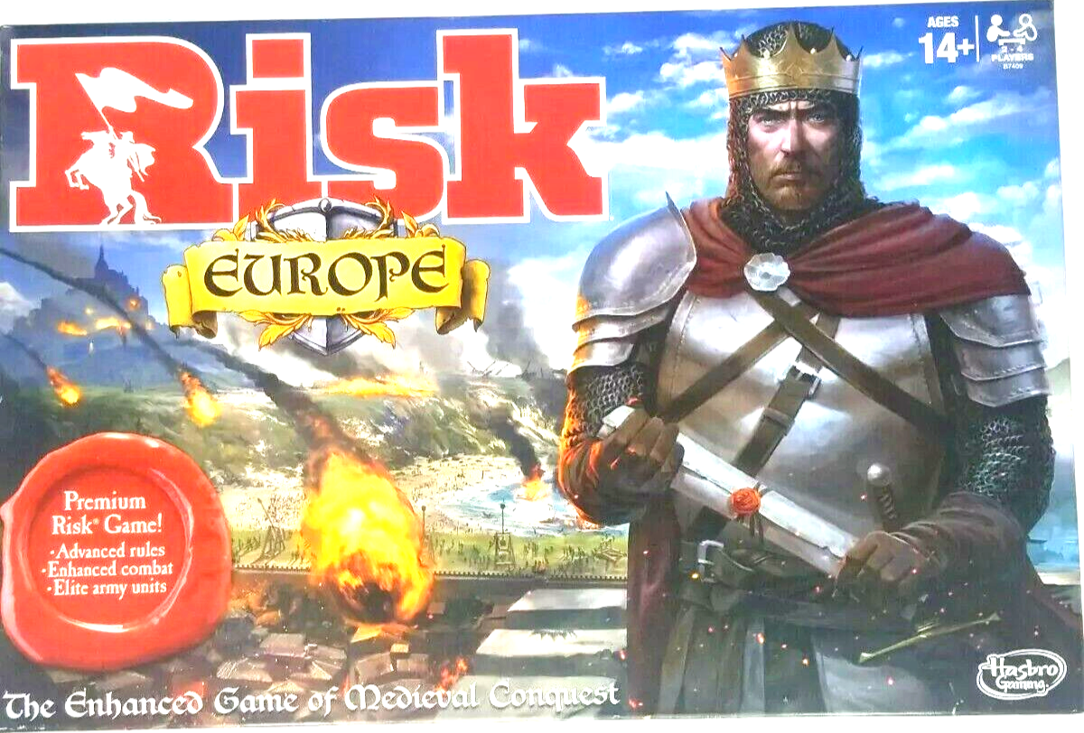 Risk Europe Strategy Board Game by Hasbro | eBay