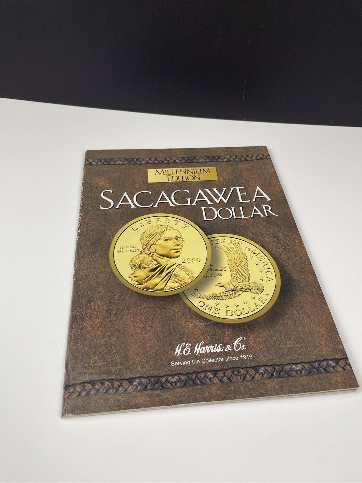 Harris Sacagawea Dollar Coin Folder Book 2000 Millennium Ed + 5 Coins ...