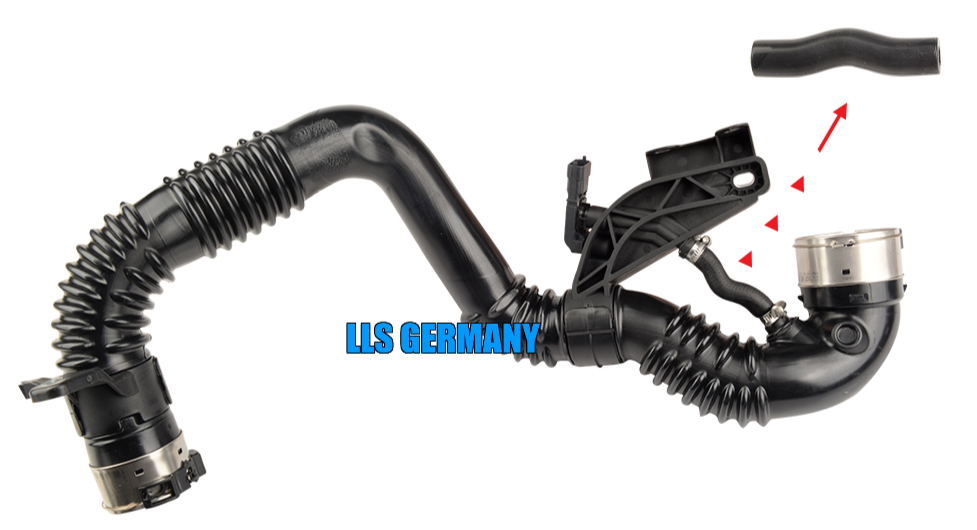 Turbo Hose Intercooler Hose for NISSAN QASHQAI 1.6 dCi 14460HX40D | eBay UK