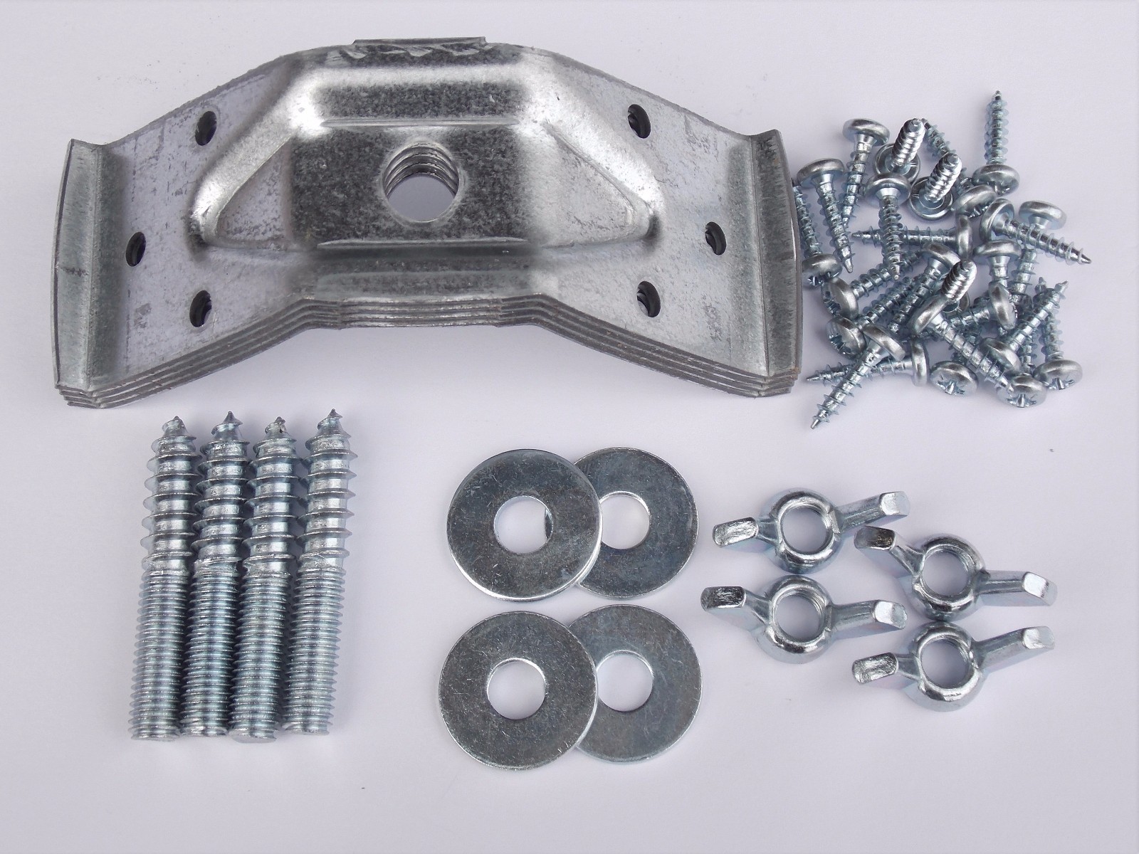 Set of 4 Small 40mm Table Corner Brackets + Fixings Screws Leg Brace ...
