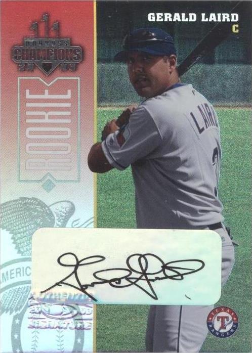 2003 Donruss Champions - Gerald Laird #256 Signatures /450 (AU) for ...