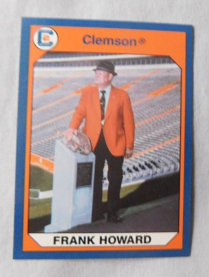 1990 Collegiate Collection Clemson Tigers Trading Card Pick one | eBay
