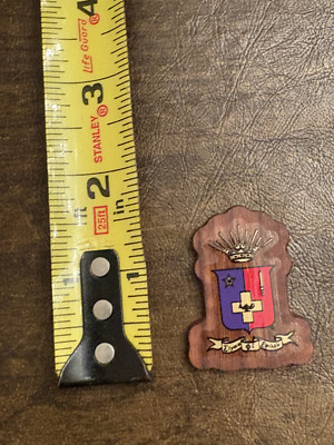 Sigma Phi Epsilon Mini Wood Crest Shield 1.5" tall NEW, FREE SHIP | eBay