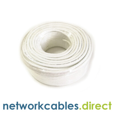 CAT6 UTP External Outdoor Network Ethernet lan Cable 50m or 100m Copper ...