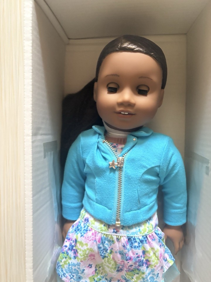 American Girl Truly Me #47 Dark Skin, Dark Brown Hair, Brown Eyes ...