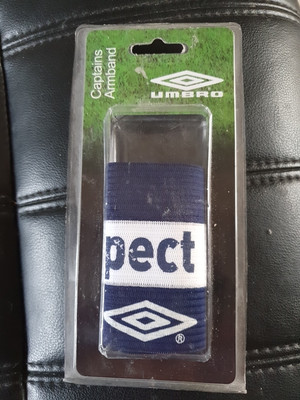 Captain's Armband, Umbro respect | eBay