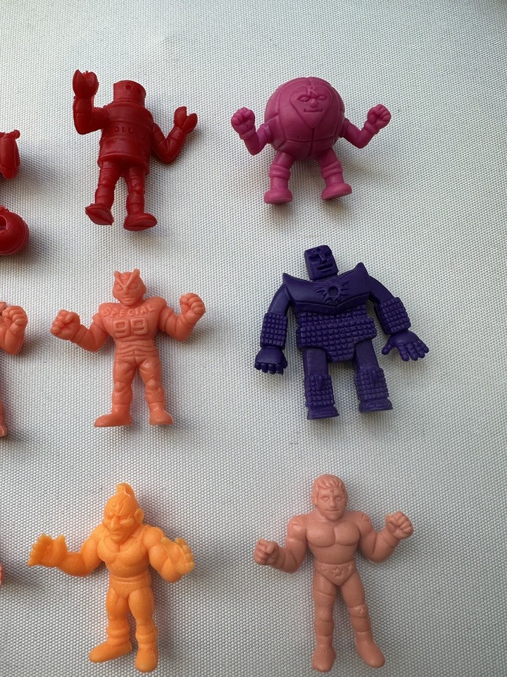M.U.S.C.L.E. Men Action Figure Lot Of 20 Muscle 1980s Vintage Toy ...