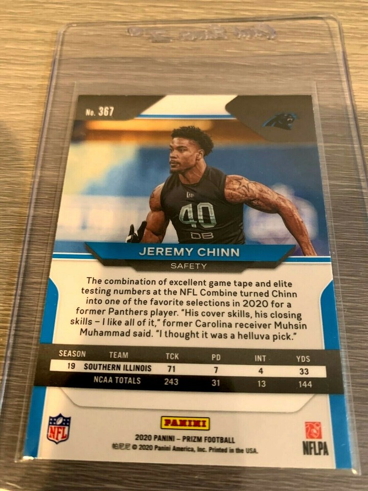 2020 Panini Prizm Jeremy Chinn Rookie #367 | eBay
