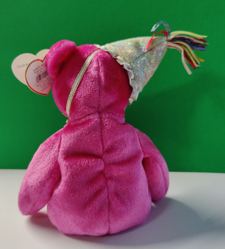 Ty HAPPY BIRTHDAY January Teddy Bear The Beanie Babies Collection Plush ...
