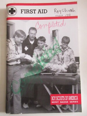 Boy Scouts Of America BSA Merit Badge Series First Aid Book 2007 | eBay