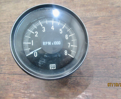 STEWART WARNER TACHOMETER 8000 RPM GAUGE 1932 1934 FORD 1969 CAMARO ...