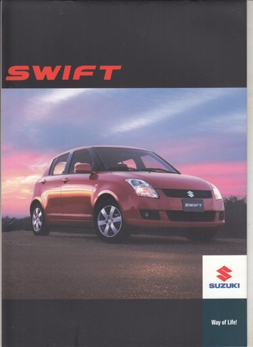 2010 SUZUKI SWIFT GLX S-SERIES & EXTREME 12p Australian Brochure in ...