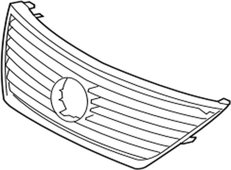 53112-50120 Toyota Grille, radiator, inside 5311250120, New Genuine OEM ...