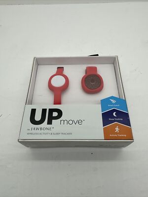 Jawbone UP Move Wireless Activity Tracker Sleep Monitor Ruby Rose Red ...