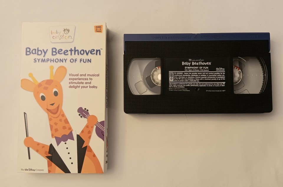 Disney Baby Einstein - Baby Beethoven (VHS, 2002) 786936202533| eBay