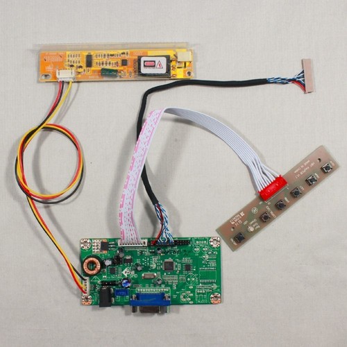 VGA LVDS input LCD Screen monitor Controller driver Board Kit diy panel ...