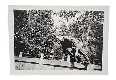 WW2 Era U.S Army Training Obstacle Course Jumping Over Wall | eBay