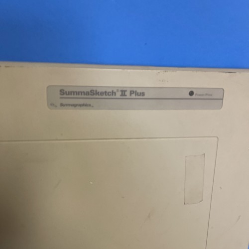 Summagraphics SummaSketch II MMII 1201 Digitizing Tablet Grid Overlay ...