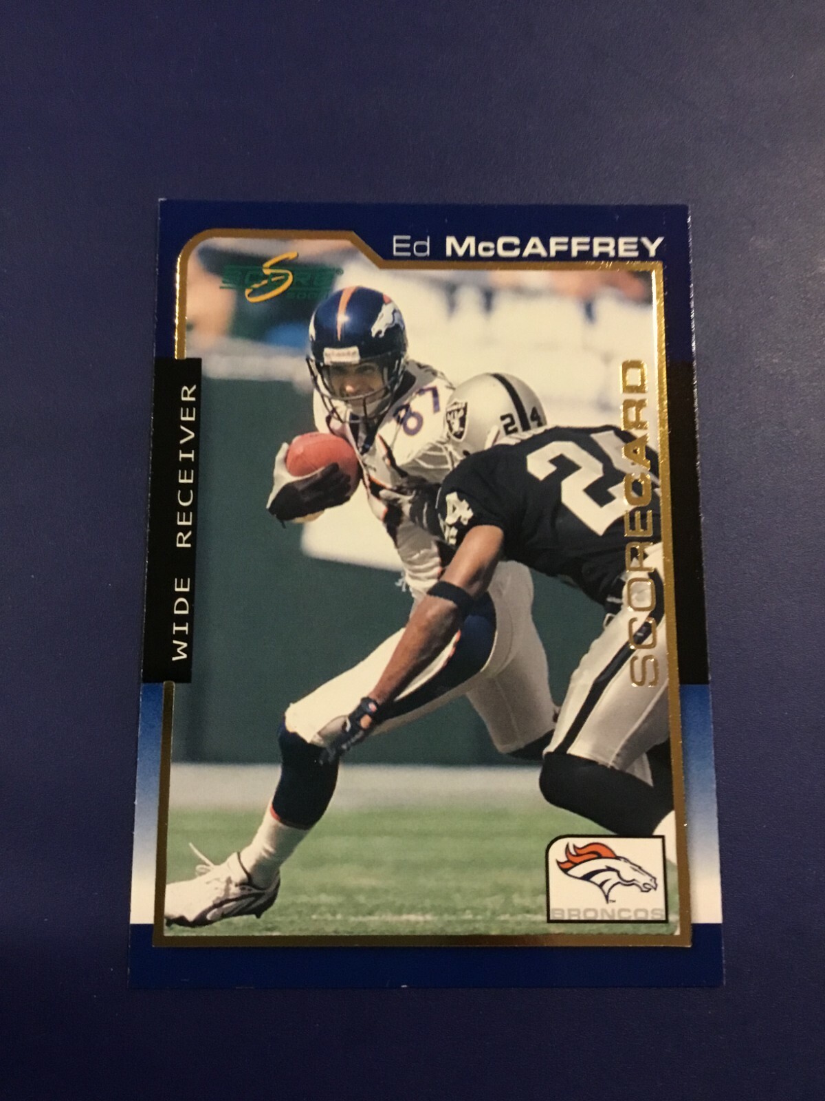 2000 Score # 60 ED MCCAFFREY Score Card # 1657/2000 SP Short Print ...